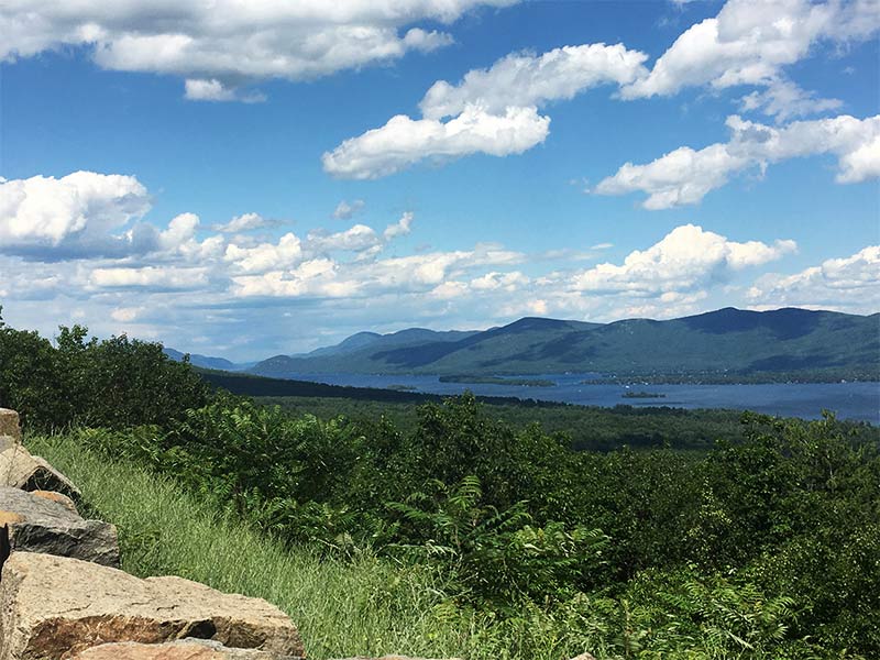 Drive Up Prospect Mountain Veterans Memorial Highway In Lake George NY